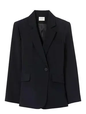Claudie Pierlot Single-breasted Blazer - Blue