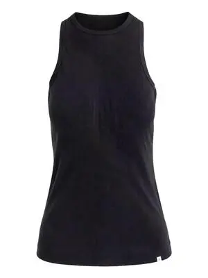 WOC Ribbed Knit Top - Black