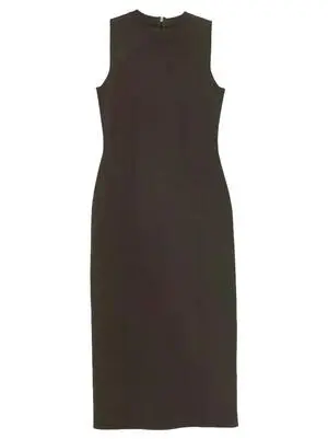JOSEPH Mille Panelled Midi Dress - Green