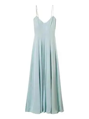 TWINSET Maxi Sleeveless Dress - Blue