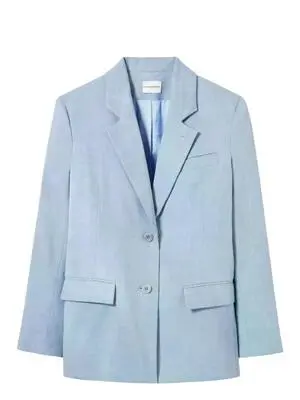 Claudie Pierlot Button Blazer - Blue
