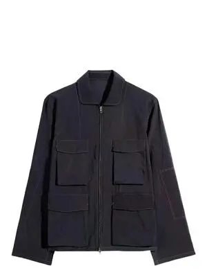 LEMAIRE Pocket Zip Jacket - Blue