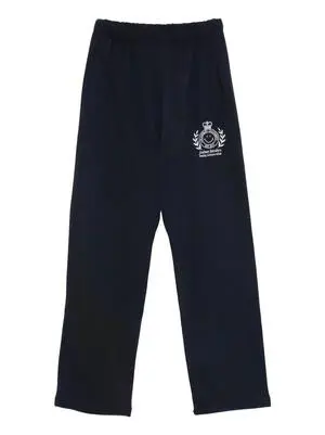 Joshua Sanders Embroidered Track Pants - Blue