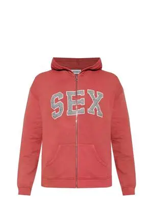 CARNE BOLLENTE Zipcode Desire Hoodie - Red