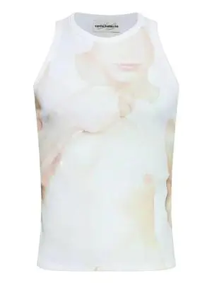 CARNE BOLLENTE Crew-neck Vest - White