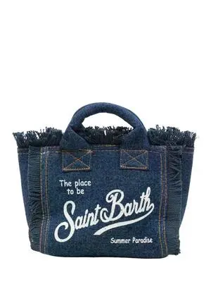 MC2 SAINT BARTH Mini Vanity Tote Bag - Blue