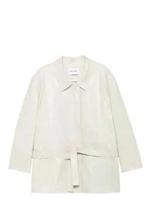LOW CLASSIC Belted Jacket - Neutrals