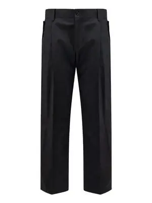 Dolce & Gabbana Straight-leg Trousers - Black