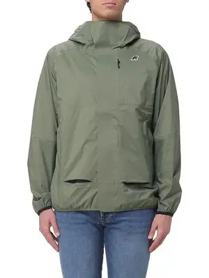 K-WAY K-Way Waterproof Hooded Jacket Green