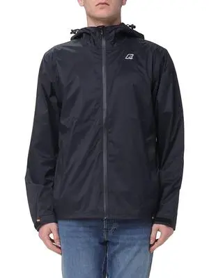 K-WAY Hooded Zip-up Jacket - Black