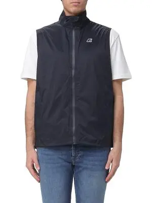 K-WAY Zip Up Vest - Black