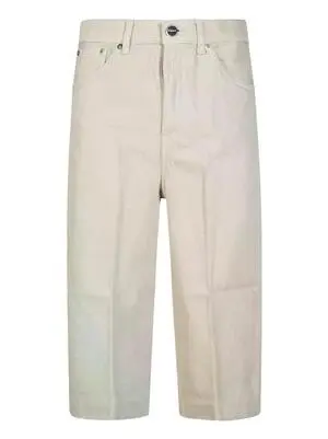 DONDUP Belt Loops Shorts - Neutrals