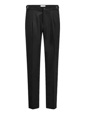 CELLAR DOOR Pleated Trousers - Black