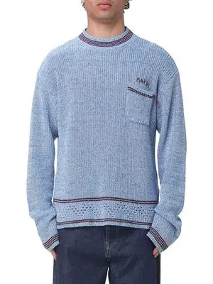 Marni Cotton Crew Neck Pullover - Blue