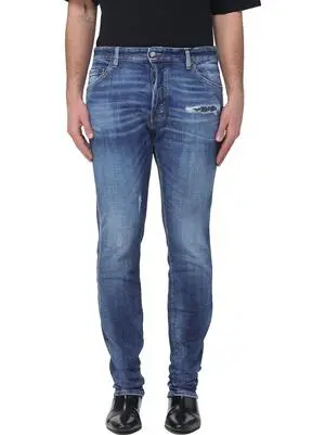 DIESEL® Dsquared2 Distressed Wash Denim Jeans - Blue