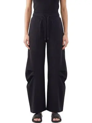 Patrizia Pepe Patrizia Pepe Wide Leg Drawstring Trousers Black