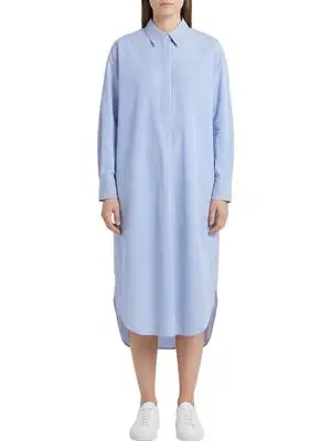 ARMARIUM Striped Shirt Dress - Blue