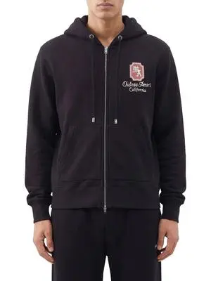 Amiri Zip Up Hoodie - Black
