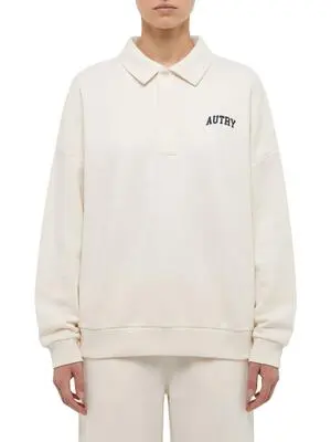 AUTRY Autry Cotton Polo Shirt With Embroidered Logo