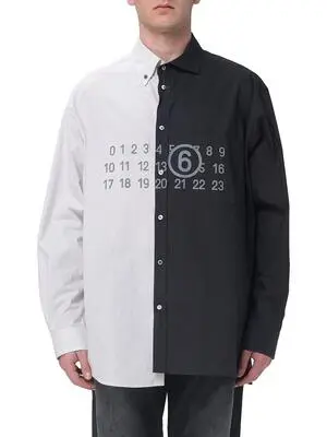 MAISON MARGIELA Cotton Patchwork Shirt - Black