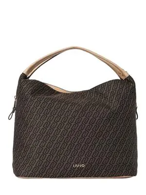 Liu Jo Liu Jo Monogram Hobo Bag Dark
