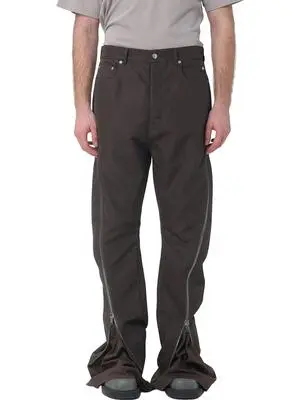 Rick Owens Zipper Detailed Pants - Brown