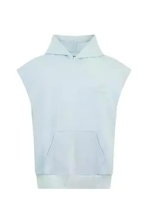 PLEIN SPORT Sleeveless Hoodie - Blue