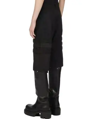RICK OWENS Geth Belted Cargo Shorts