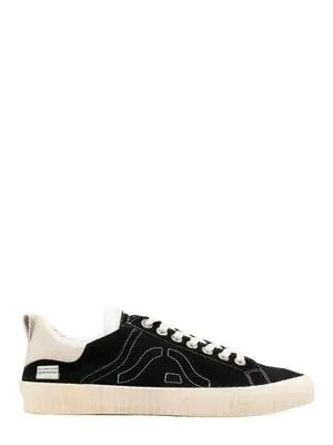SPRINGA Logo-appliqué Sneakers - Black