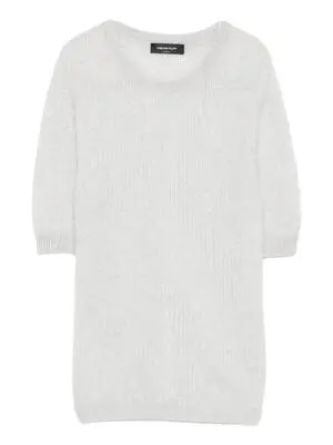 Fabiana Filippi Short-sleeve Sweater - Grey