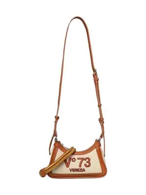 V°73 Logo Shoulder Bag - Neutrals