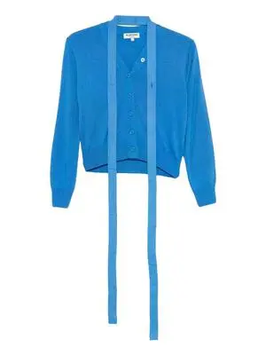 LA PISCINE Buttoned Cardigan