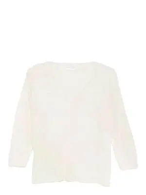 Majestic Filatures V-Neck T-Shirt Neutrals