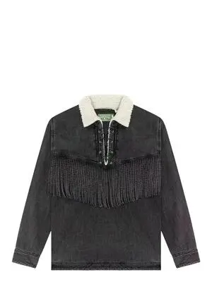 DENIM TEARS X Levi's® Western Cowboy Fringe Top - Black