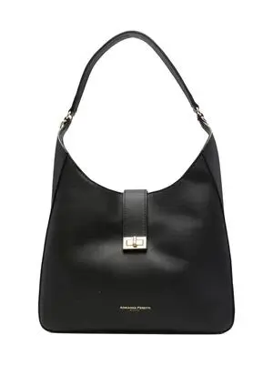 ADRIANNA FERETTI Buckle Detail Tote - Black