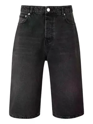 Ami Denim Shorts - Black