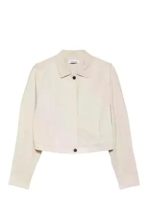 LOW CLASSIC Buttoned Jacket - Neutrals