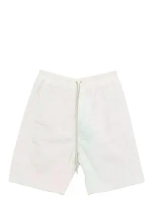 Rick Owens Wide Pusher Bermuda Shorts Neutrals