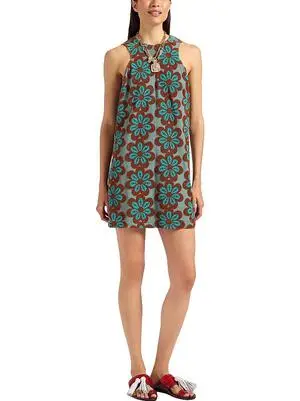 La DoubleJ La DoubleJ Racer Mini Dress Caper Rust