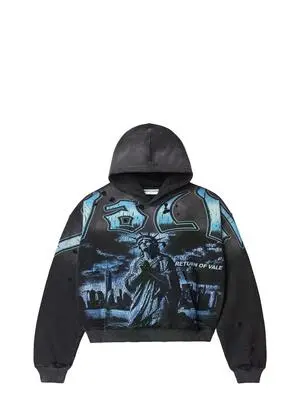 VALE FOREVER Graphic Hoodie - Black