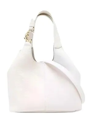 COCCINELLE C-Easy Small Leather Tote Neutrals