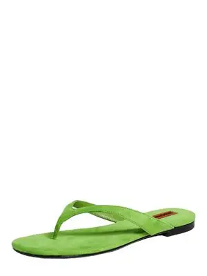 SIMONMILLER Riviera Thong Sandals - Matcha