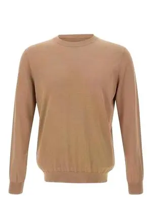 KANGRA Crew-neck Sweater - Neutrals