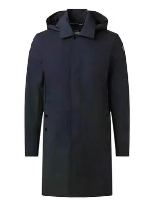 Fusalp Hooded Single-breasted Coat - Blue