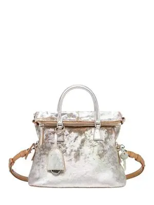 MAISON MARGIELA Maison Margiela 5AC Soft Mini Tote Bag Silver