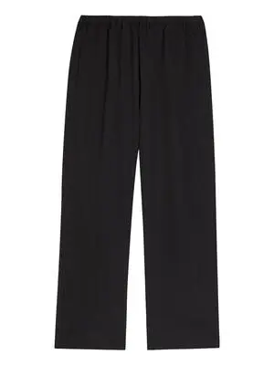 RÓHE Cropped Wide-leg Trousers - Black
