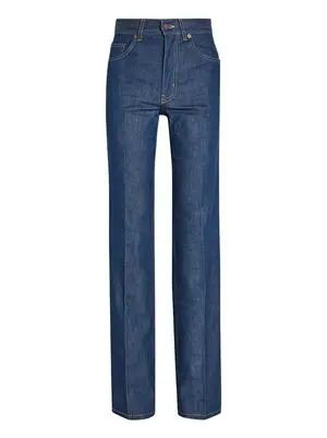 Chloé Straight-leg Jeans - Navy
