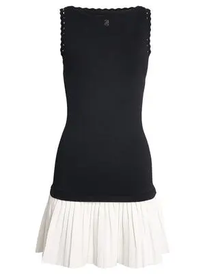 Sandro Boat-neck Mini Dress - Black