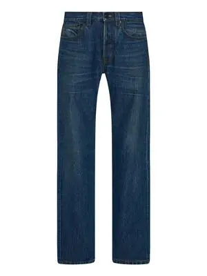 THE ROW Daciana Cropped Jeans Blue