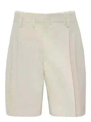 MAISON MARGIELA Pleated Shorts - Neutrals